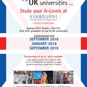 Want to Get into a top UK University? Meet Ashbourne College ...