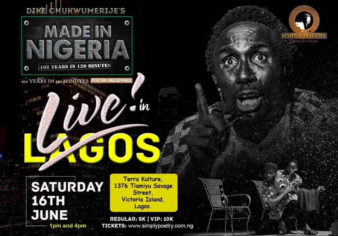 Get a 25% Discount on these Tickets to enjoy the Best of Poetry by Dike ...