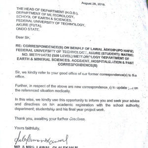 BN Community Centre: Help Lawal Adedipupo Hafiz Get back on his Feet ...