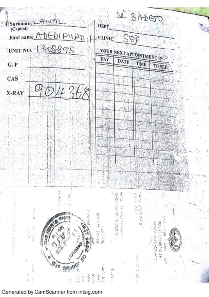 BN Community Centre: Help Lawal Adedipupo Hafiz Get back on his Feet ...