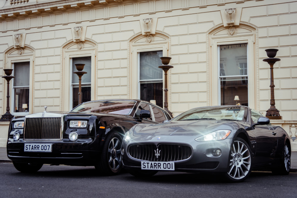 £50,000 on White Roses, £150,000 on Champagne & £15,000 on Luxury Cars ...