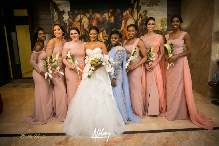 Xerona Duke and Derin Phillips White Wedding Ceremony #XD2018