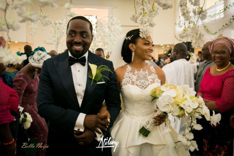 Xerona Duke and Derin Phillips White Wedding Ceremony #XD2018