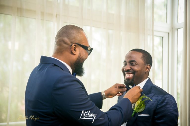 Xerona Duke and Derin Phillips White Wedding Ceremony #XD2018