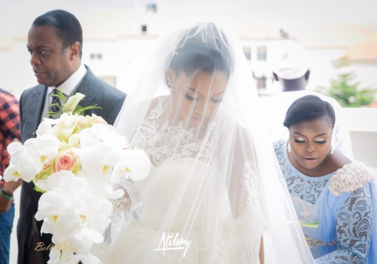 Xerona Duke and Derin Phillips White Wedding Ceremony #XD2018