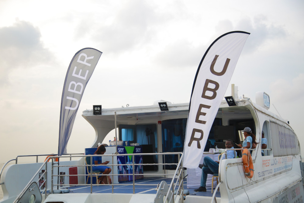 Uber hosted Lucky Riders on an Exclusive Boat cruise with Banky W ...