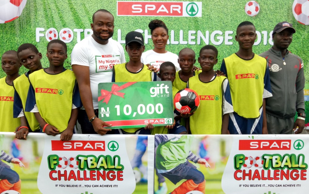 Spar introduces Football Challenge for various schools in Nigeria