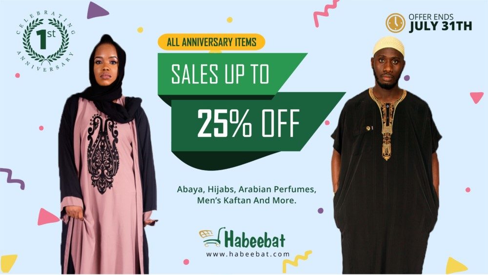 Habeebat Celebrates 1 Year Anniversary! Get Up to 20% Discount on Items ...