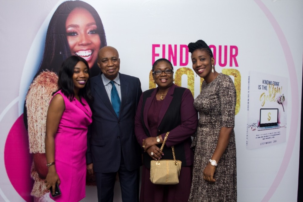 Stephanie Obi launched her new book titled Knowledge is the New Gold
