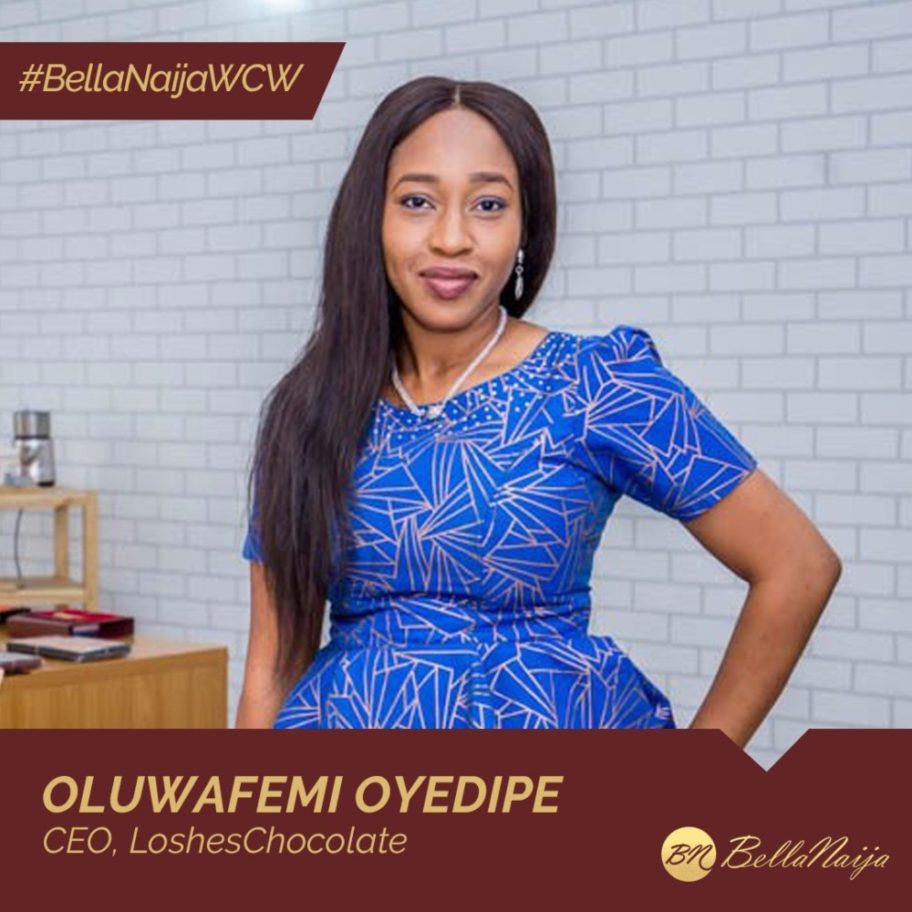 #BellaNaijaWCW Oluwafemi Oyedipe is building an Indigenous Chocolate ...