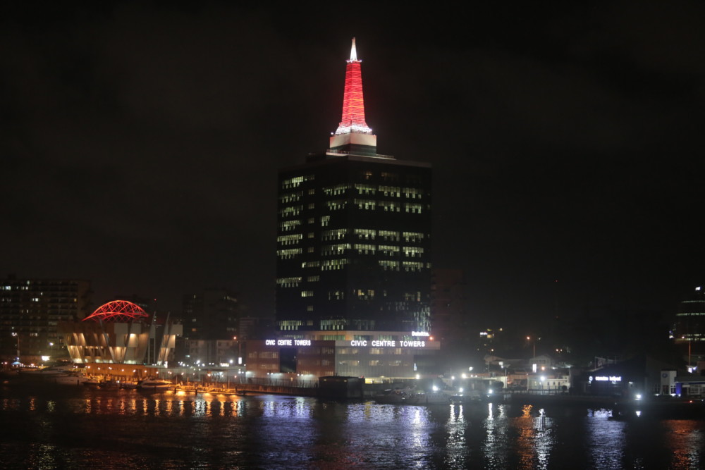 Alongside 225 Iconic Landmarks across the World, The Civic Towers ...