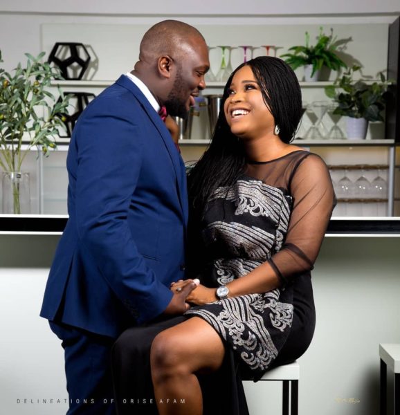 BBN Wonderland Bride Efe and her Groom-to-be Osaghie's Pre-wedding Shoot
