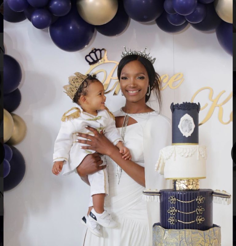An All White Royal Affair! Millen Magese celebrates son Prince Kairo's ...
