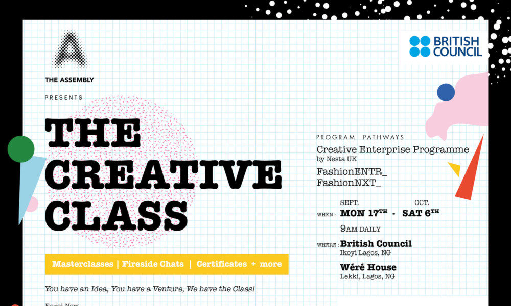 Are you a Creative Entrepreneur? Apply for The Assembly Creative Class ...