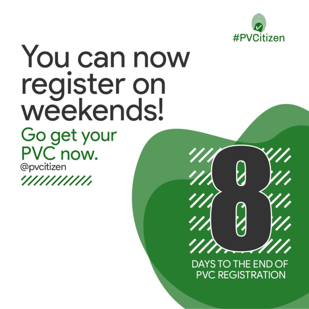 #PVCitizen: 8 Days left to Get Your PVC | BellaNaija