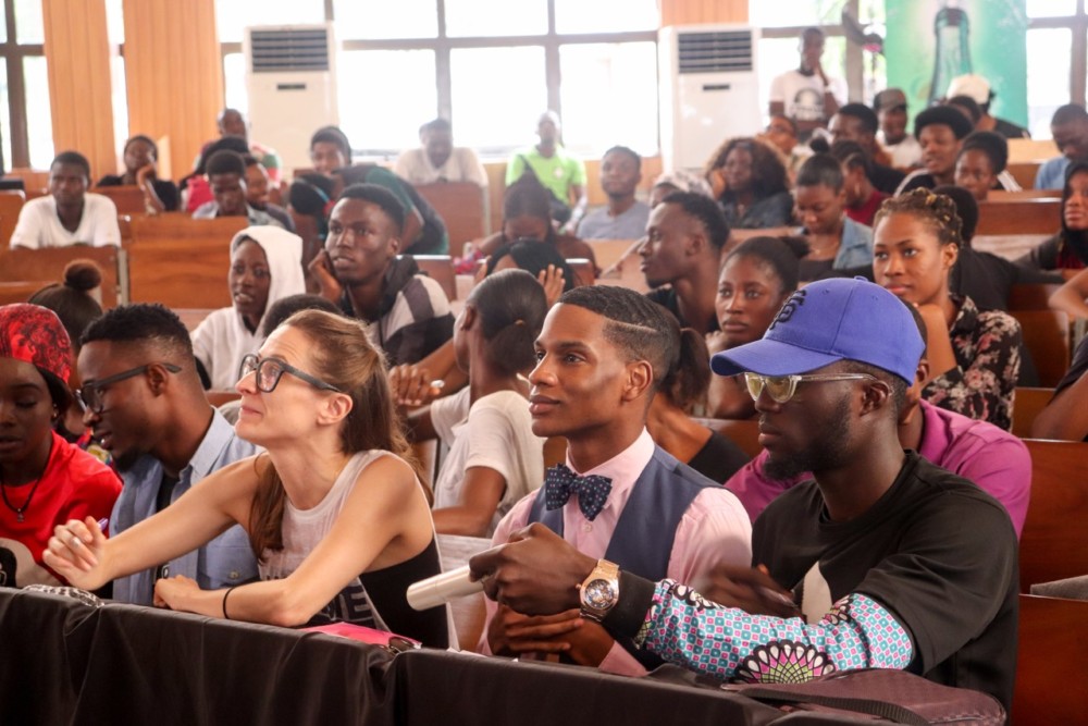 Denola Grey, Derenle Edun attend Dare2Dream Campus Tour