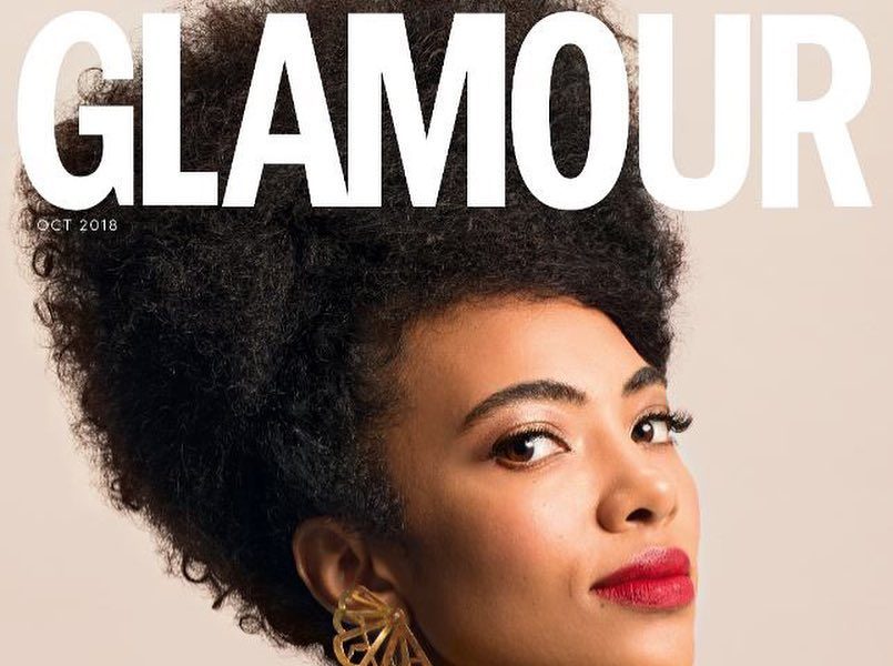 First Look: South African-Swazi Actress Amanda du-Pont covers Glamour ...