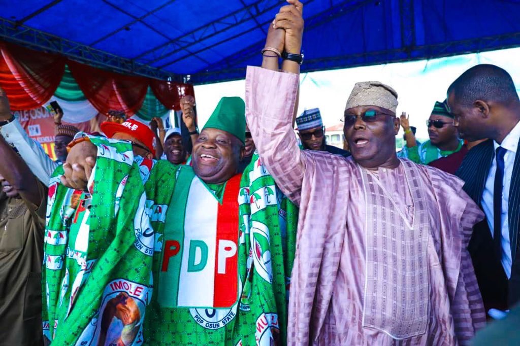 #OsunDecides2018: PDP calls on INEC to declare Senator Adeleke Winner ... #OsunDecides2018: PDP calls on INEC to declare Senator Adeleke Winner ...