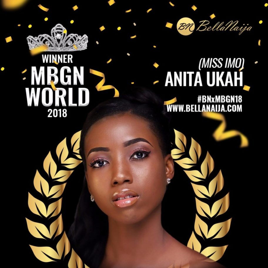 #MBGN2018: ?? And the Crown goes to Miss Imo, Anita Ukah! ? | BellaNaija
