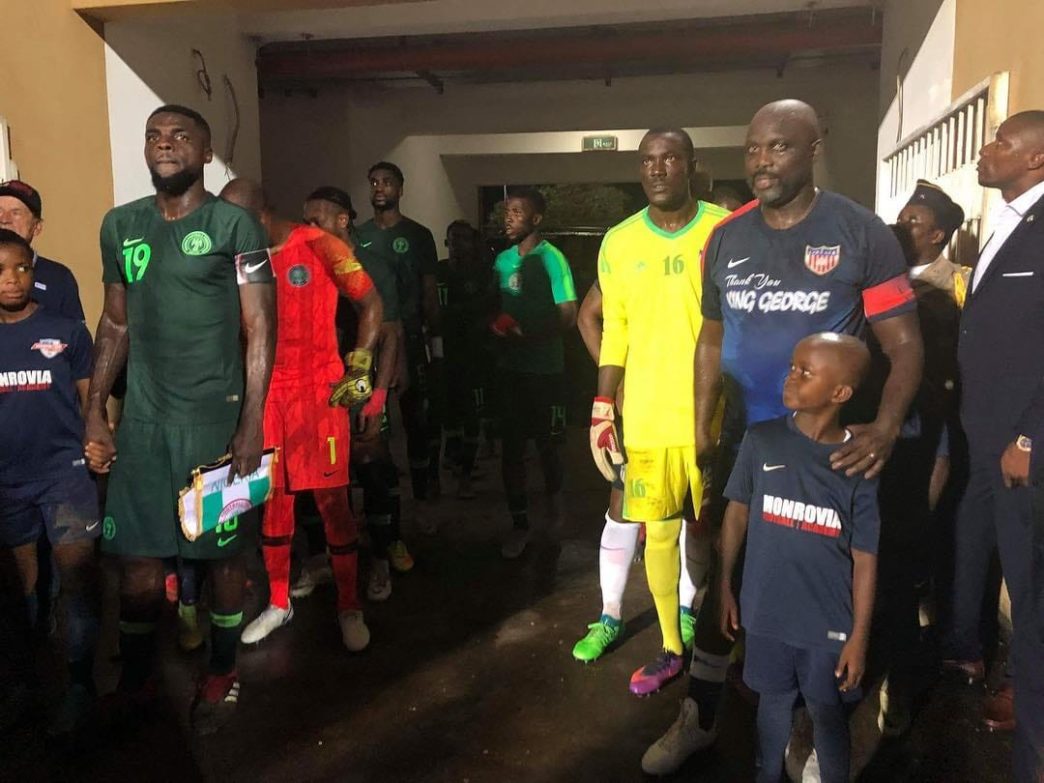 Liberian President George Weah returns to Football in match against ...