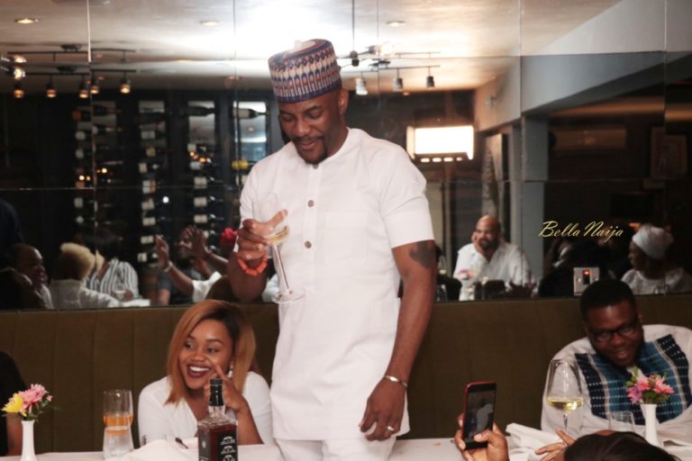 Lala Akindoju and Chef Fregz Surprise Engagement Dinner