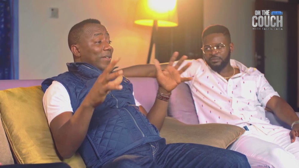 Presidential Aspirant Yele Sowore sits "On the Couch with Falz & Laila ...