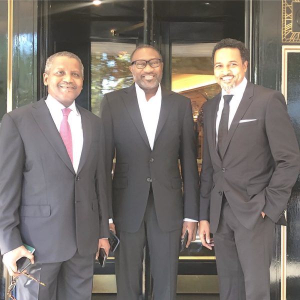 Femi Otedola, Aliko Dangote & Cecil Hammond spotted at FIFA's The Best ...