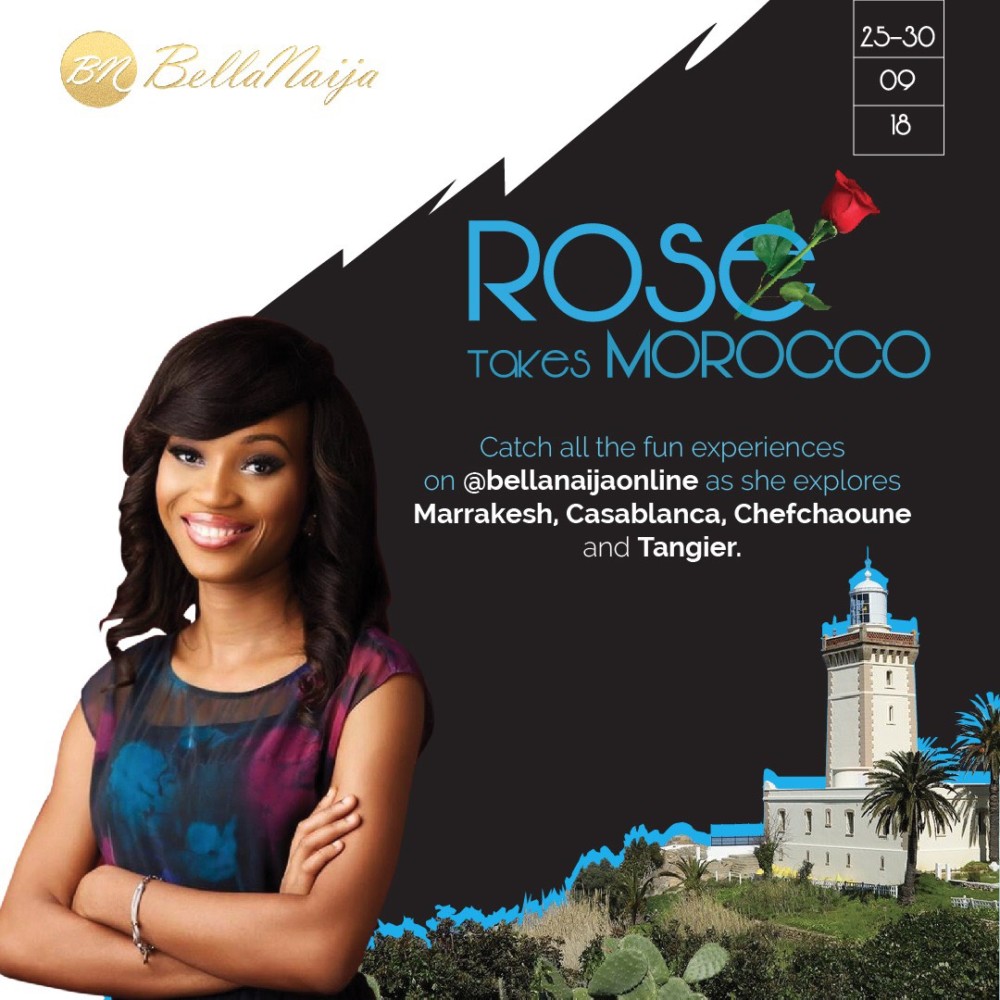 Blue City, Greek Gods & Camel Rides! Follow BellaNaija’s Rose Umane on ...