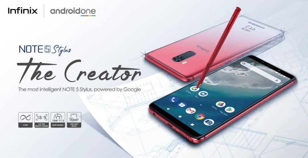 Infinix Mobility launches new Note 5 Stylus powered by Google