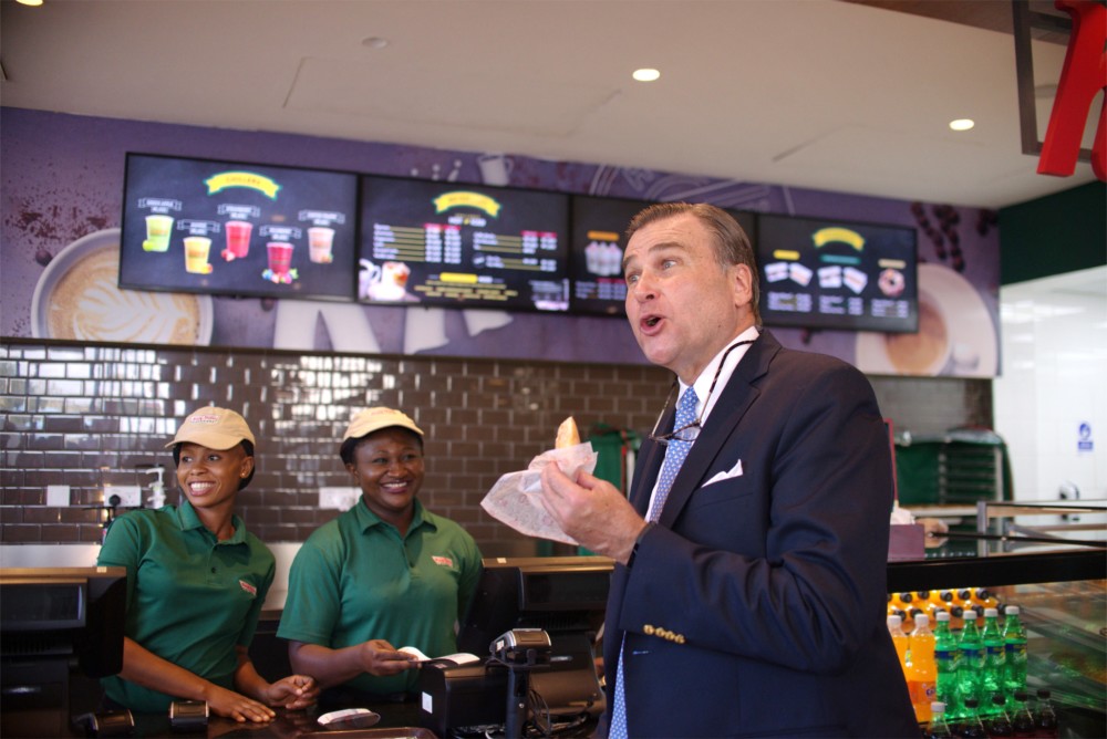 US Ambassador to Nigeria W.Stuart Symington visits Krispy Kreme ...