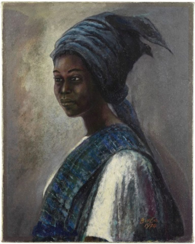 2nd Rediscovered Version of Ben Enwonwu's "Tutu" Painting Auctions for ...