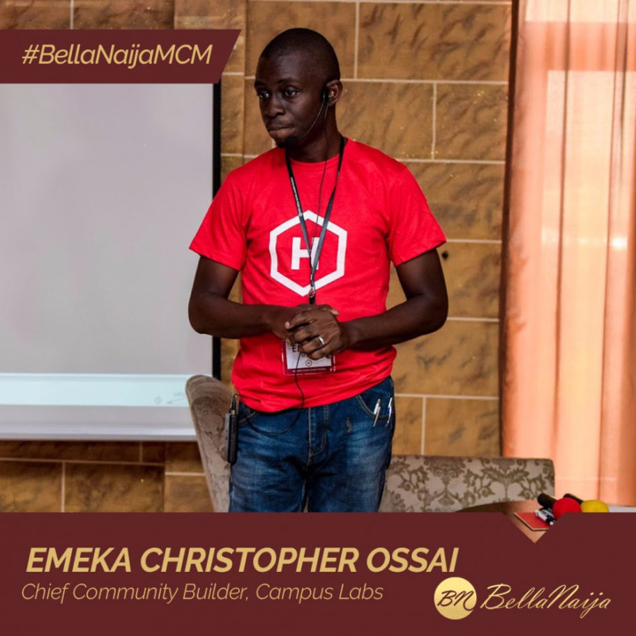 Emeka Christopher Ossai of Campus Labs is our #BellaNaijaMCM this Week ...