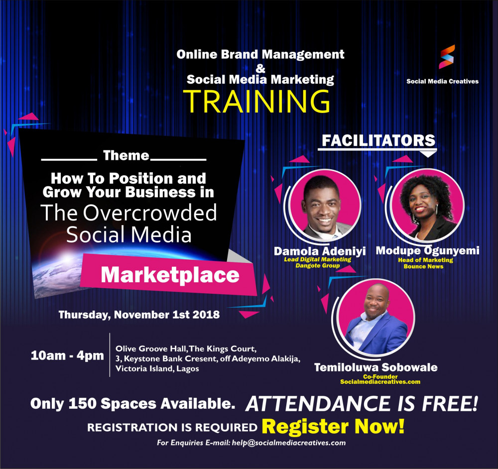 Social Media Creatives holds Free Training for SMEs themed 'How to ...