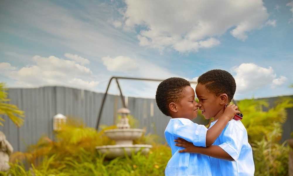 BN Sweet Spot: TY Bello's sons are too Cute as they celebrate their 4th ...