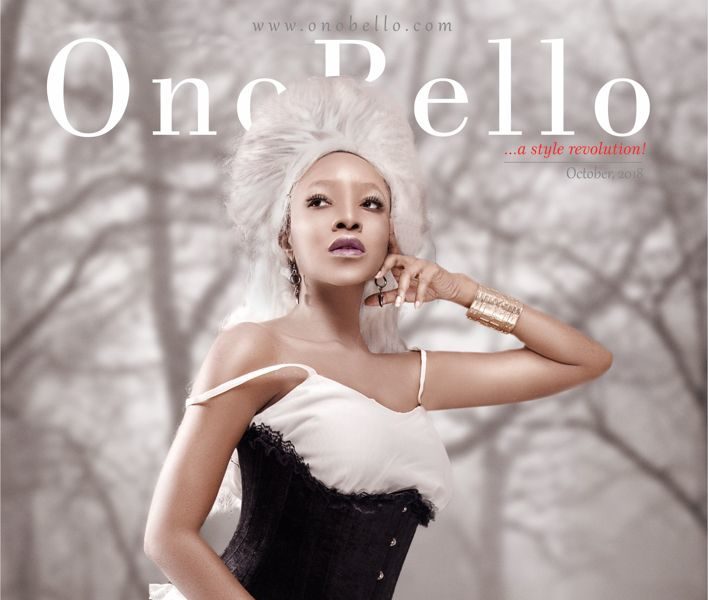 Ini Dima-Okojie is a Mystery Woman for OnoBello.com Magazine's October Issue | BellaNaija