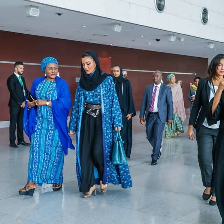 Aisha Buhari attends World Innovation Summit for Health (WISH) 2018 in ...