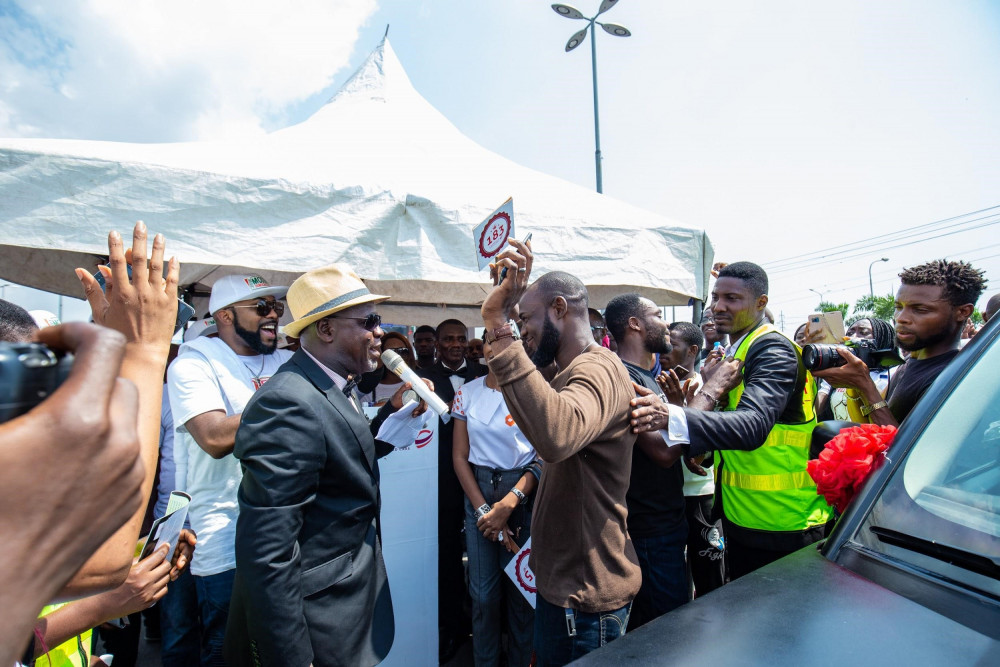 Carsbazr in collaboration with Cars45 auctions Banky W's Car for N2.3 ...