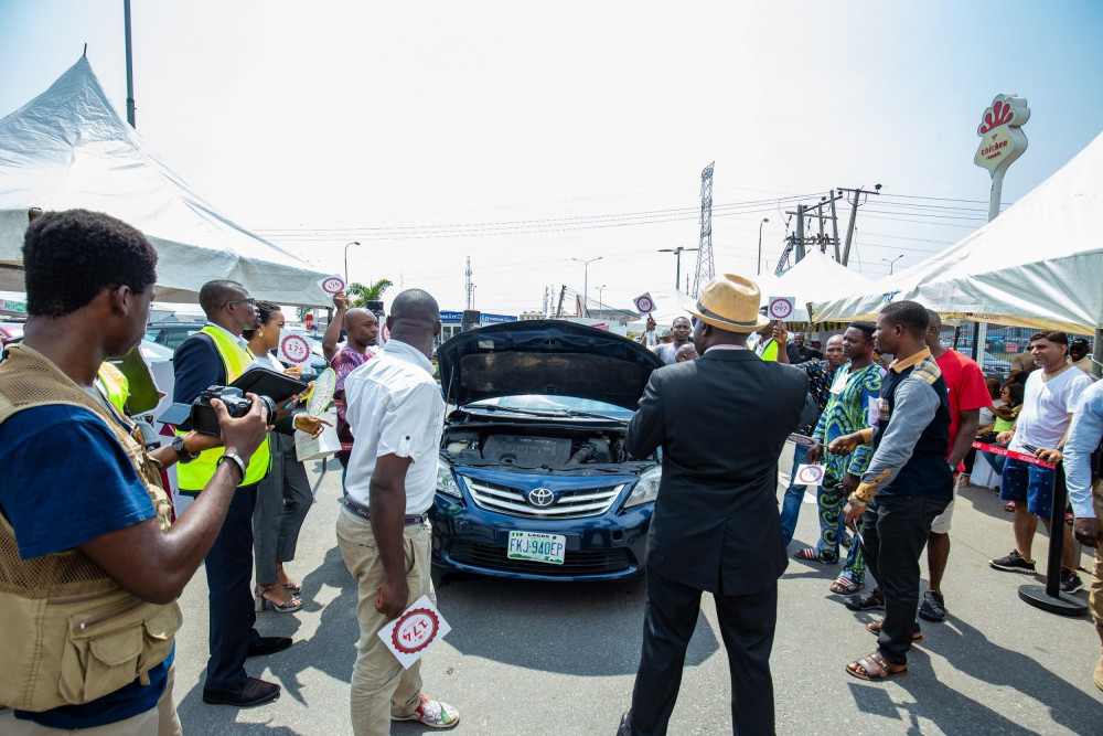 Carsbazr in collaboration with Cars45 auctions Banky W's Car for N2.3 ...