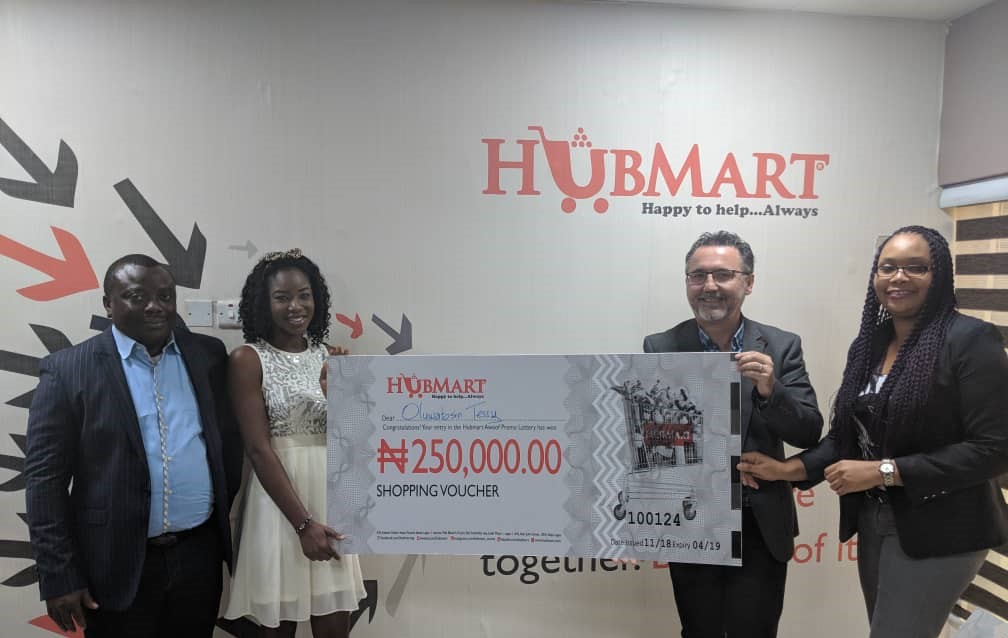 Hubmart Stores rewards Customers with Gifts, Shopping Vouchers worth N3 ...