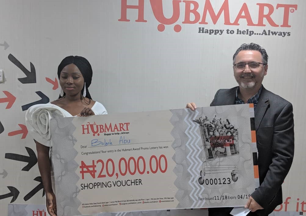 Hubmart Stores rewards Customers with Gifts, Shopping Vouchers worth N3 ...
