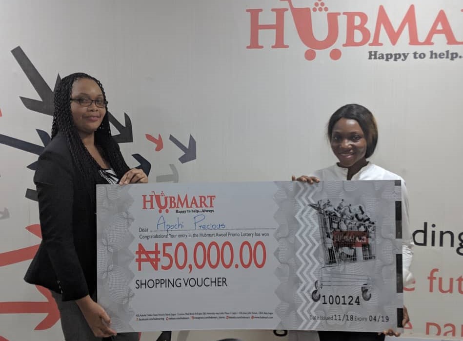 Hubmart Stores rewards Customers with Gifts, Shopping Vouchers worth N3 ...