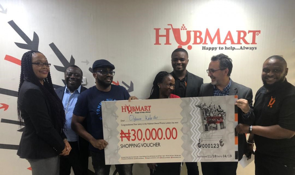Hubmart Stores rewards Customers with Gifts, Shopping Vouchers worth N3 ...