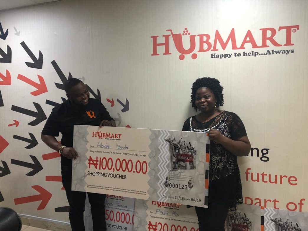 Hubmart Stores rewards Customers with Gifts, Shopping Vouchers worth N3 ...