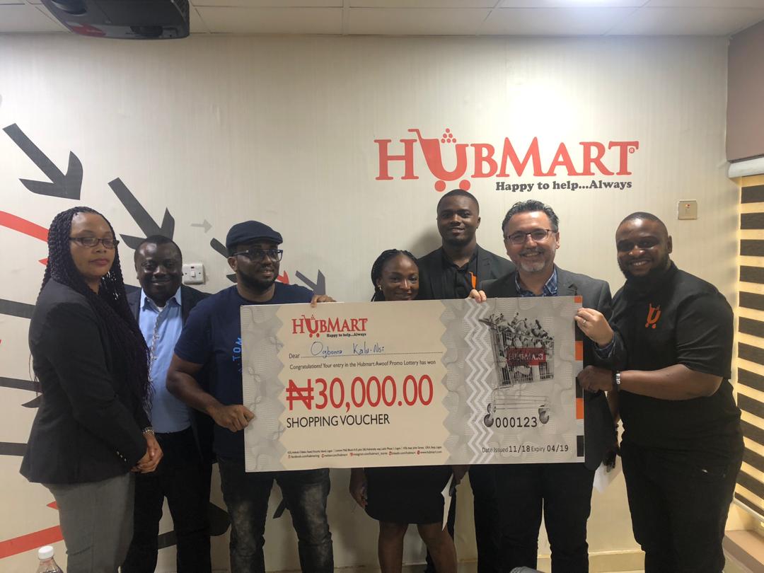 Hubmart Stores rewards Customers with Gifts, Shopping Vouchers worth N3 ...