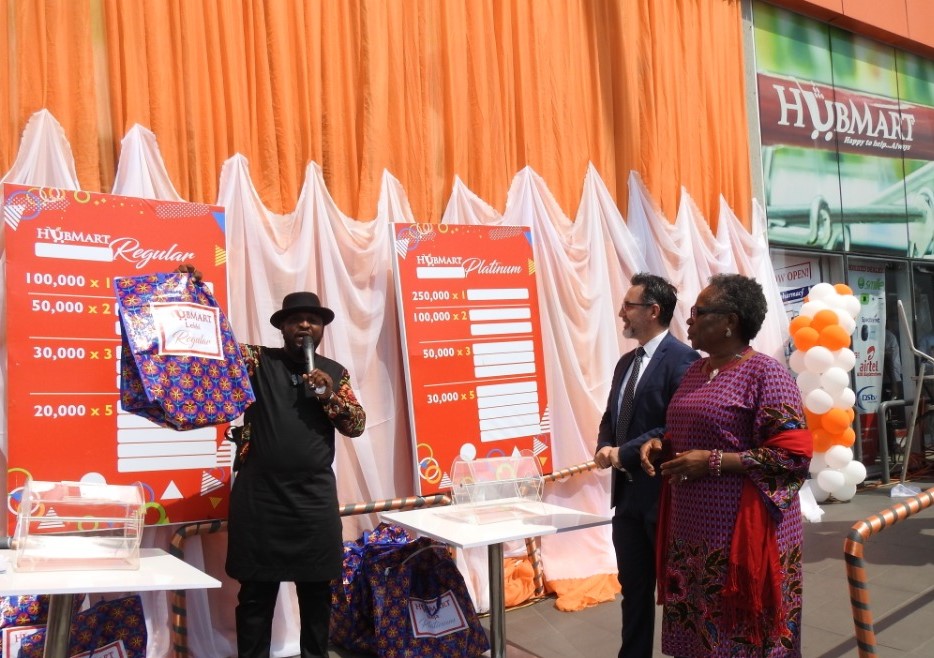 Hubmart Stores rewards Customers with Gifts, Shopping Vouchers worth N3 ...