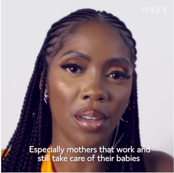 “When I see women that are mothers I am always inspired" - Tiwa Savage ...