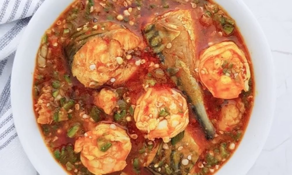 BN Cuisine: Watch The Kitchen Muse's Updated Seafood Okro Recipe ...