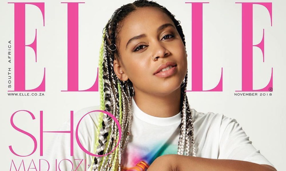 South African Rapper Sho Madjozi is the new cover star for Elle South ...