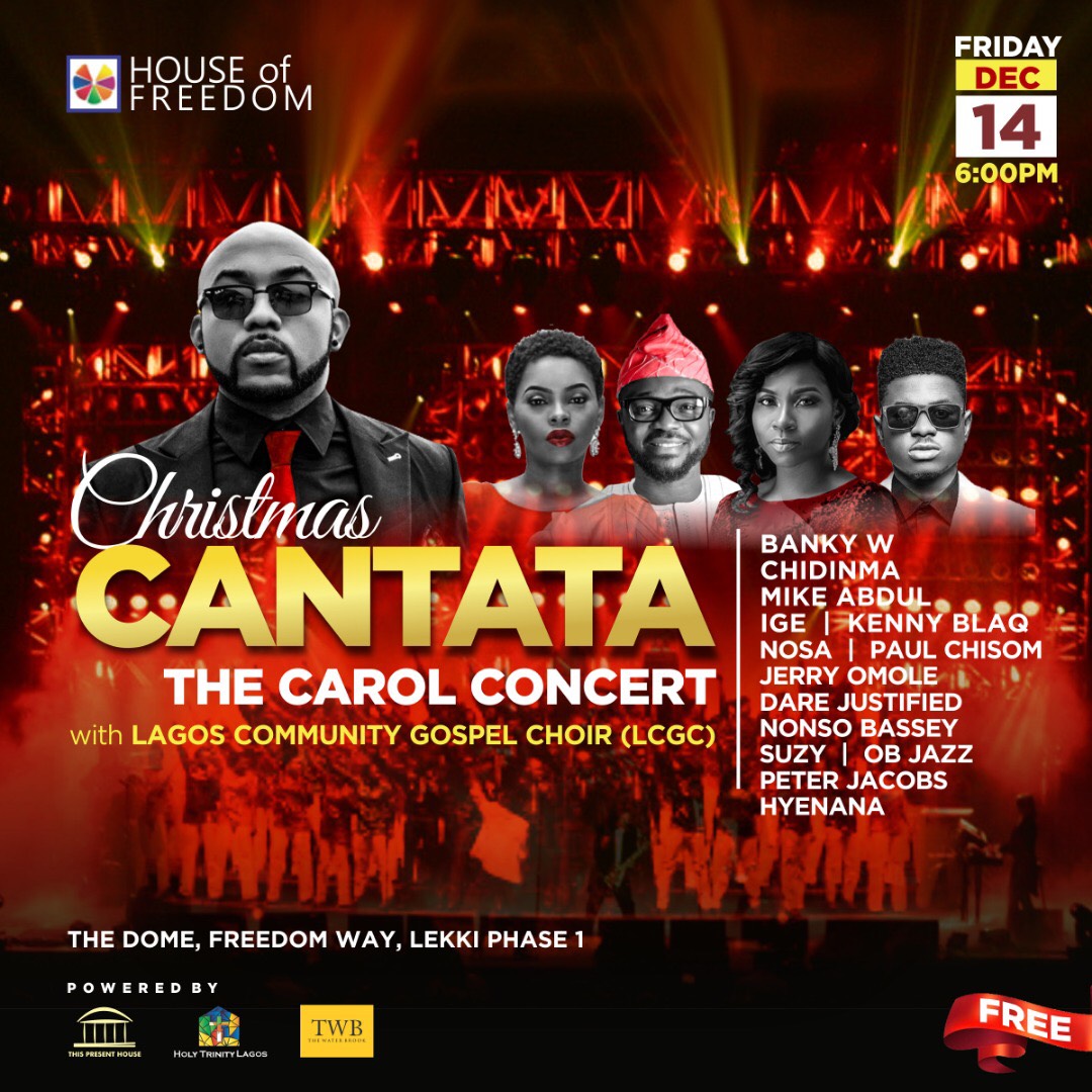 Join Banky W, Mike Abdul, Kenny Blaq at 'Christmas Cantata' Carol ...