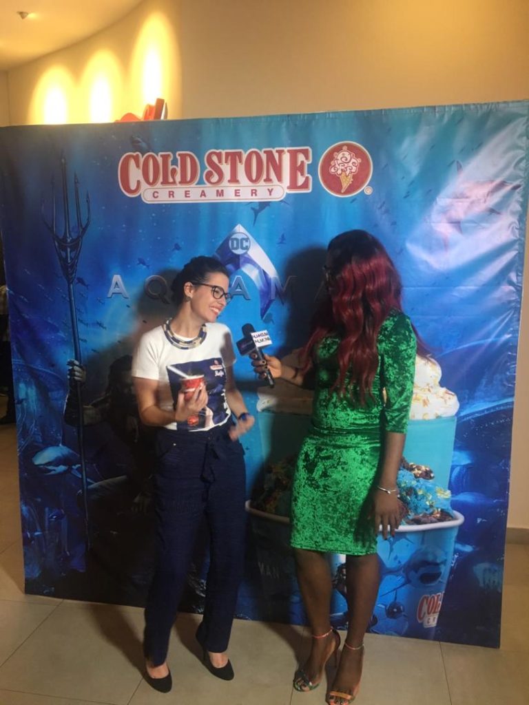 From Atlantis to Nigeria! Here's Cold Stone Creamery's Aquaman Themed ...